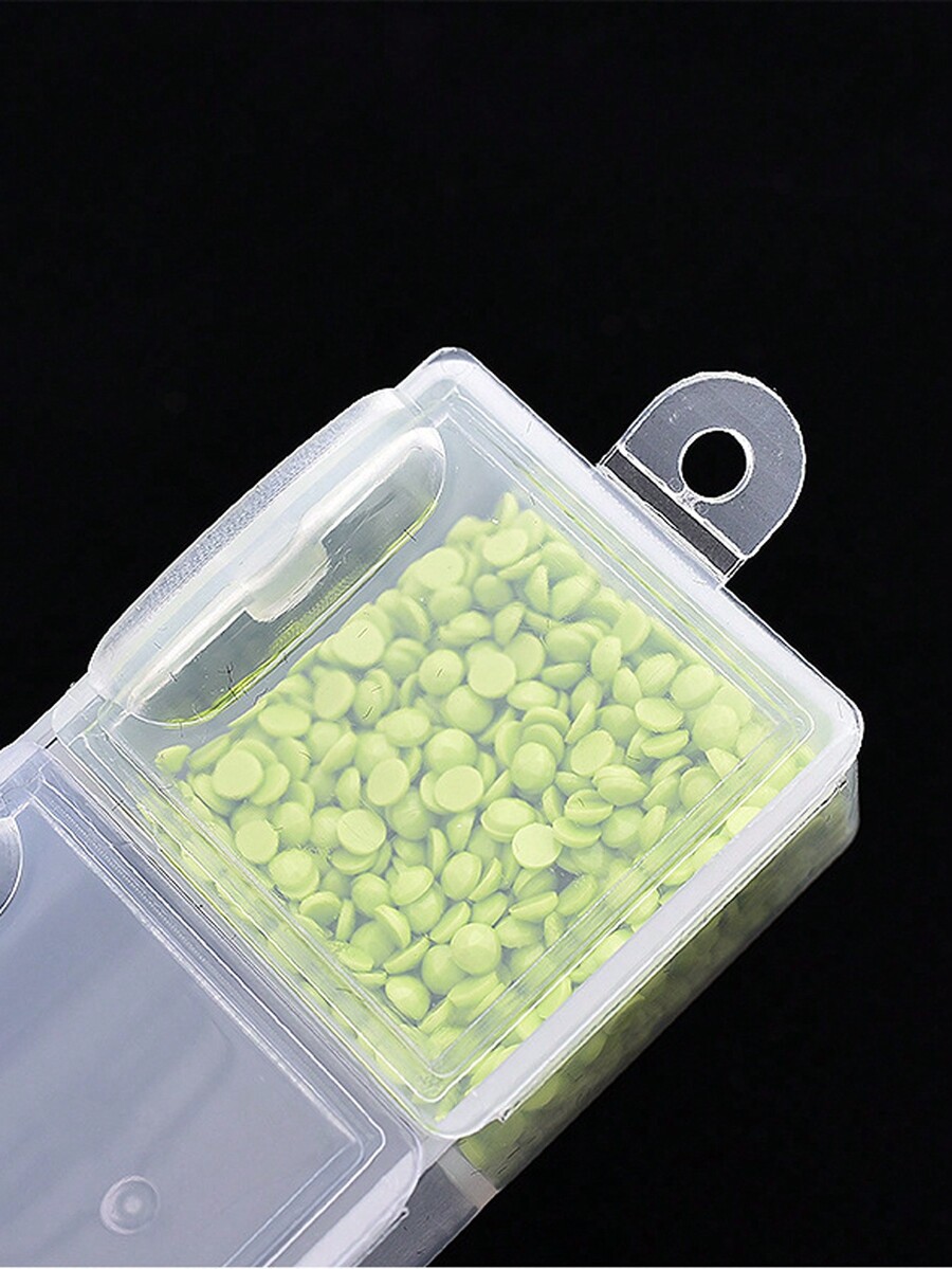 2pcs 5-Compartment Plastic DIY Craft Storage Box, Multi-Purpose ...