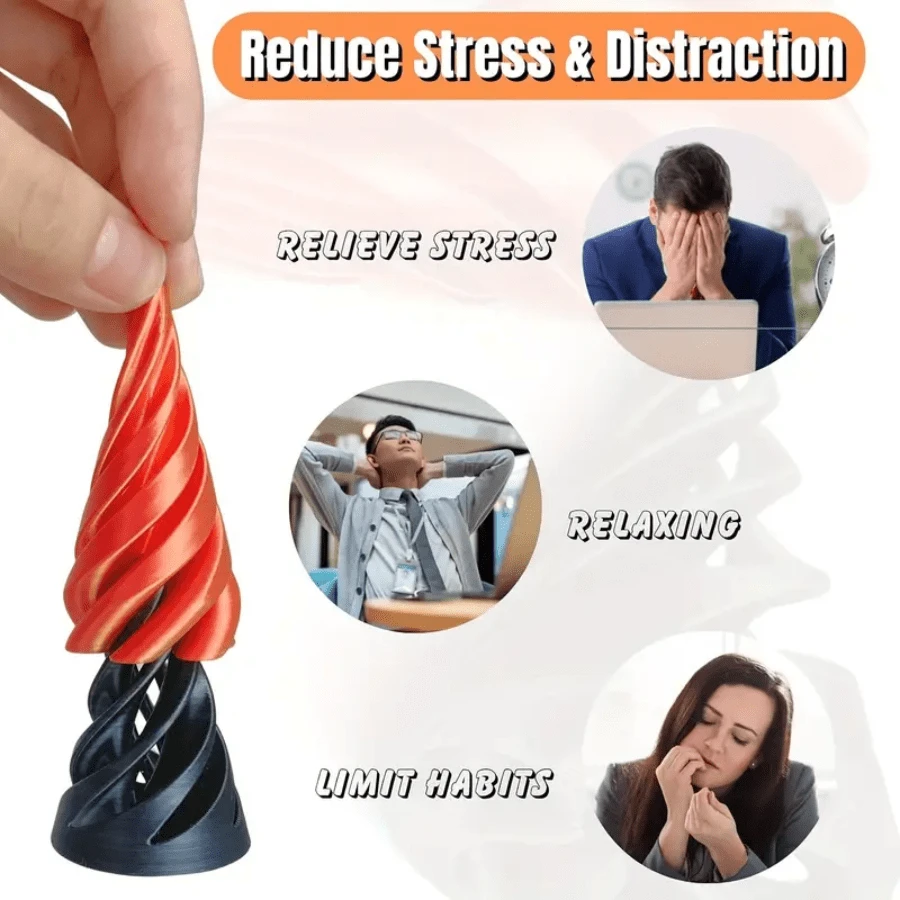 1/2/3pcs Impossible Pyramid Passthrough Sculpture, Pass Through Pyramid ...