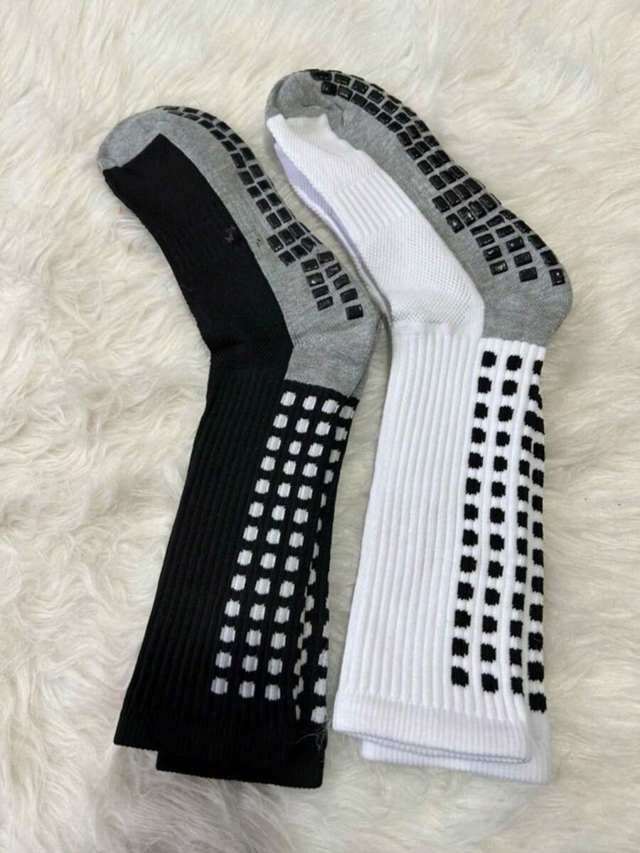 1 Pair Anti-Slip Soccer Socks Unisex Sports Gym Adult Sport | SHEIN USA
