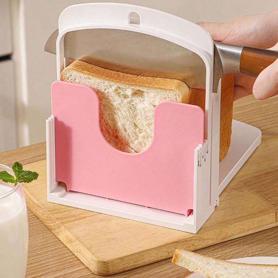 1pc Bread Slicer Cutter, Toaster Slicer For Baking Sandwich Bread ...