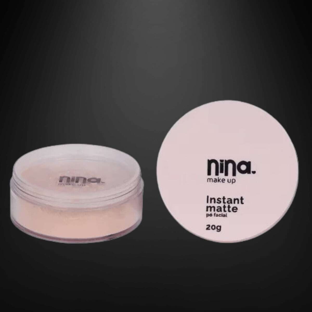 Pó Solto Facial Instant Cor 01 - Nina Makeup - 20g | SHEIN Brasil