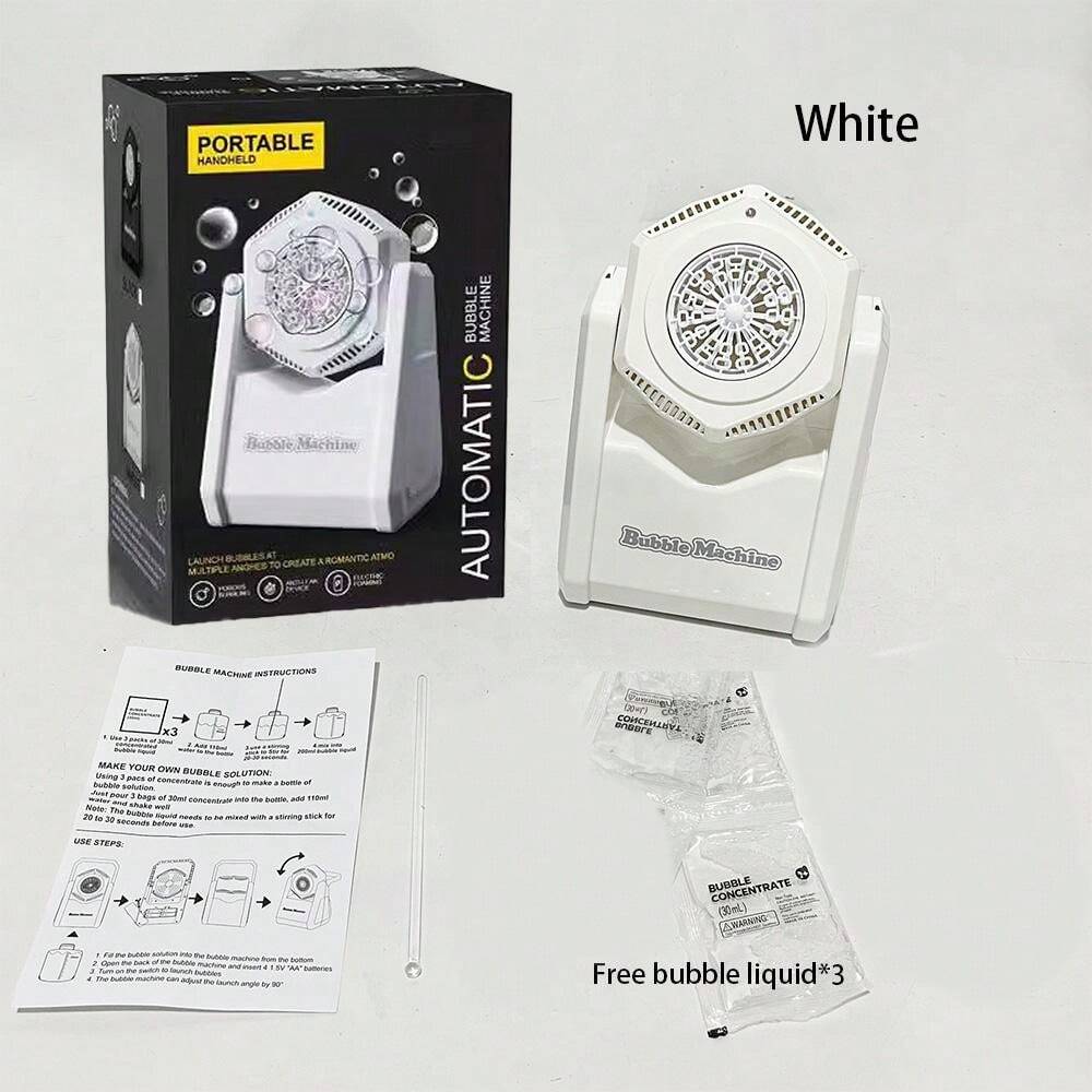 New Automatic Bubble Machine For Stage, One-Click Electric Bubble ...