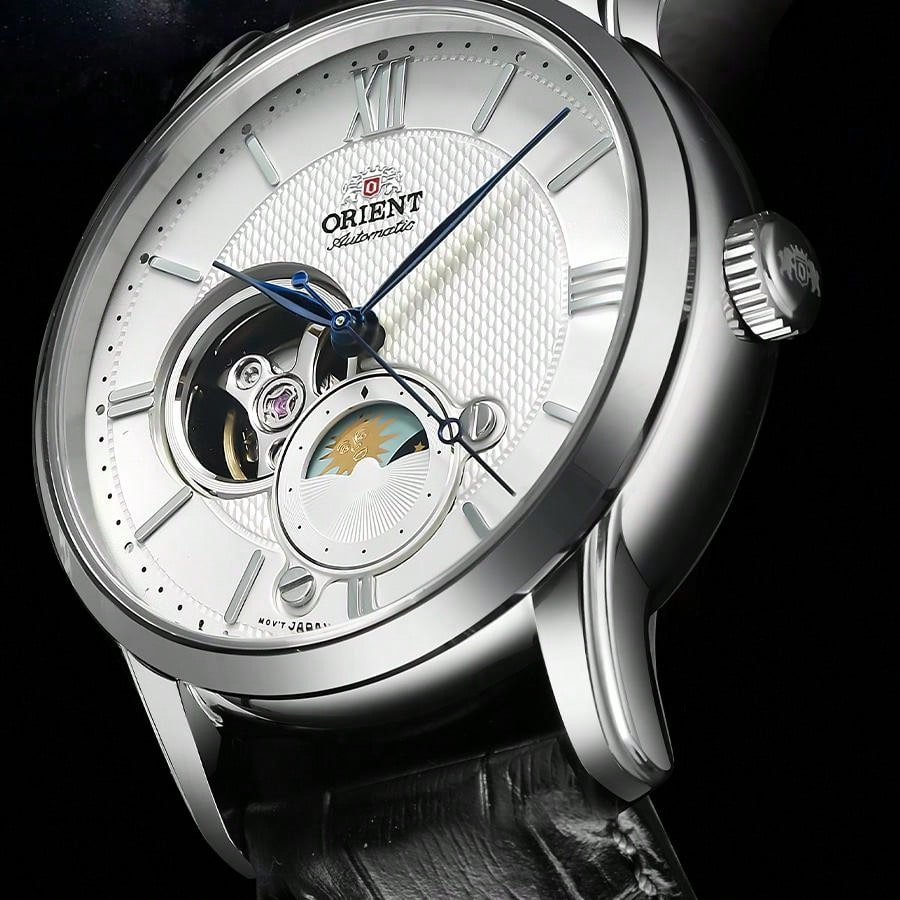 Orient Relógio Automático Mecânico Masculino Série Sol e Lua ORIENT ...