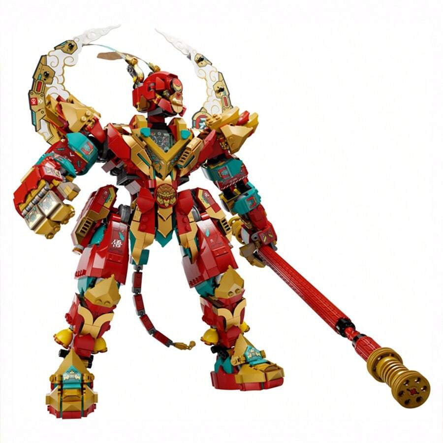 LEGO 80045 Qi Tian Da Sheng Ultimate Transformation Mech Assembly ...