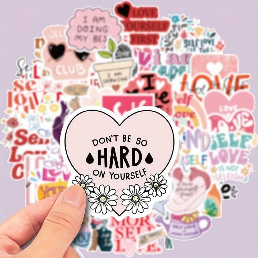 50PCS Self Love Self Care Stickers, Graffiti Decoration Stickers ...
