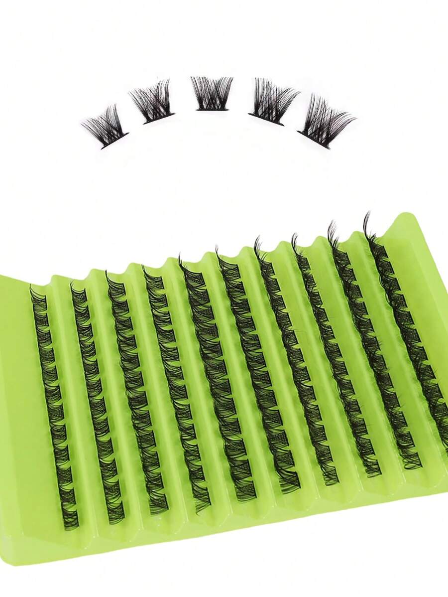 10 Rows Of Naturally Thick Self Grafting False Eyelashes, Single ...