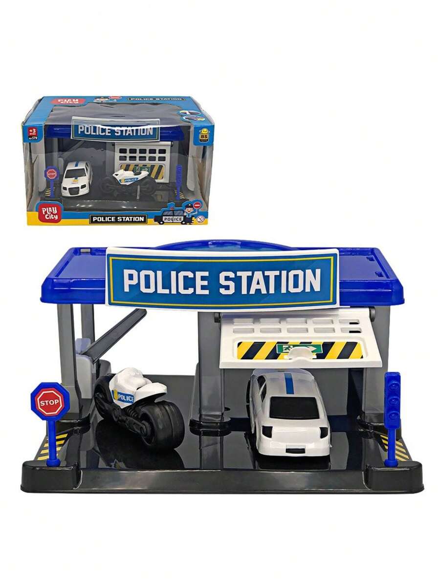 Toy Police Battalion With Assorted Car And Motorcycle | SHEIN PT