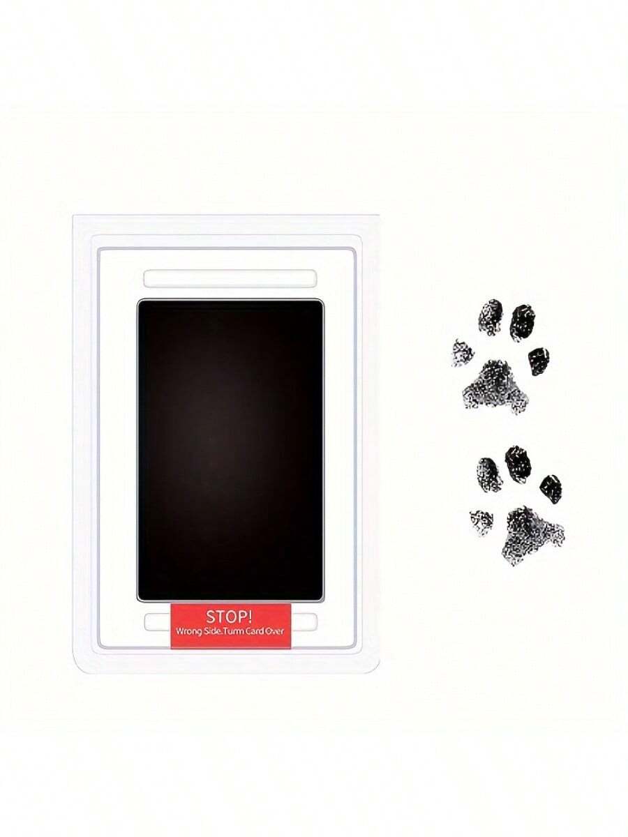 Touchless Pet Paw Print Ink Pad - Create Lasting Memories Of Your ...