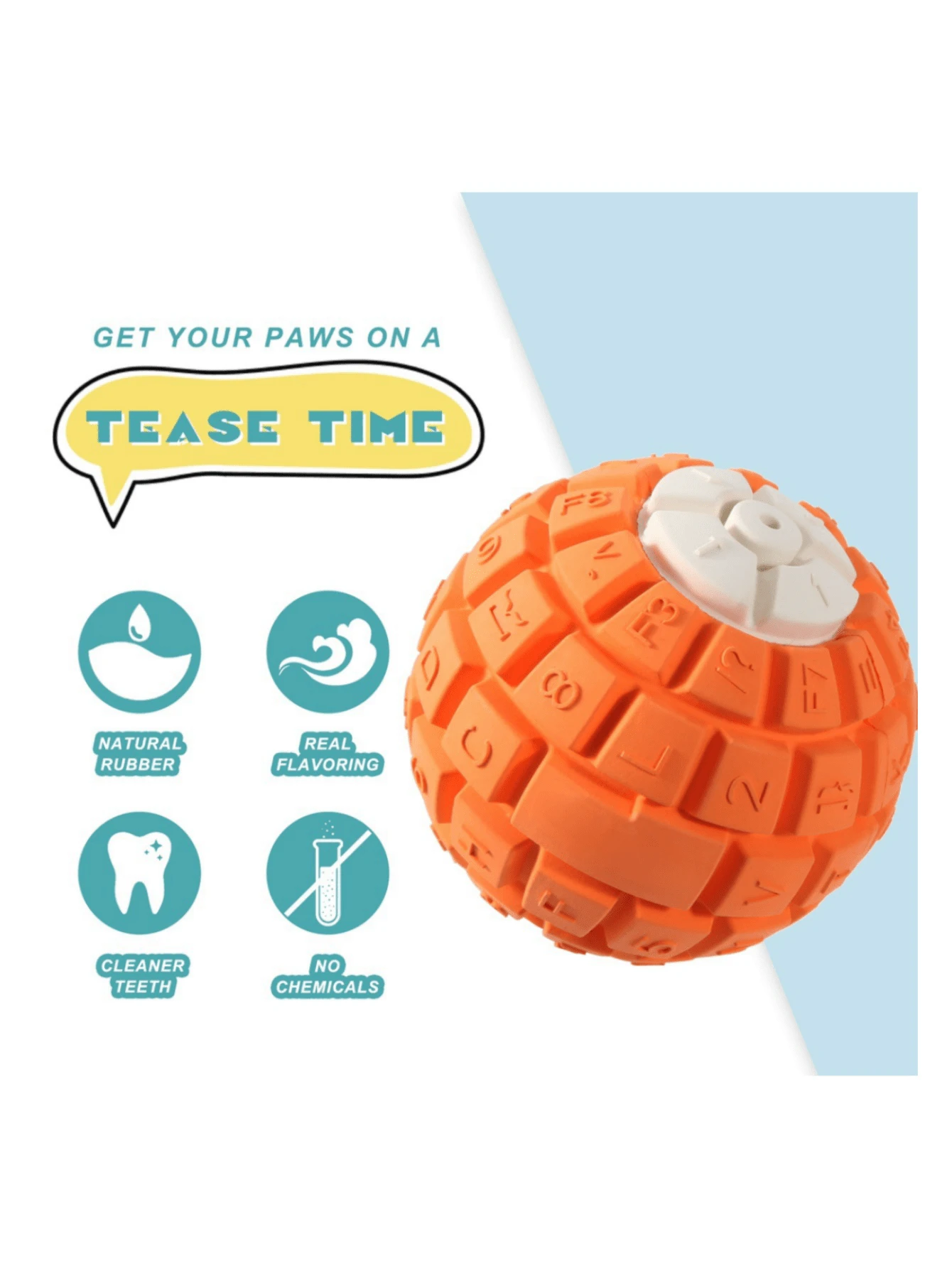 Dog Toys Large And Medium-Sized Dogs, Pet Rubber Keyboards, Toy Balls ...