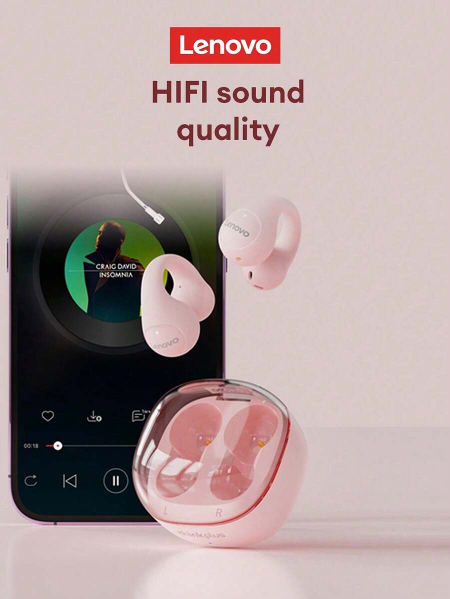 Lenovo LP13 Pasywne słuchawki z redukcją szumów 5.3 HiFi Wysoka jakość ...