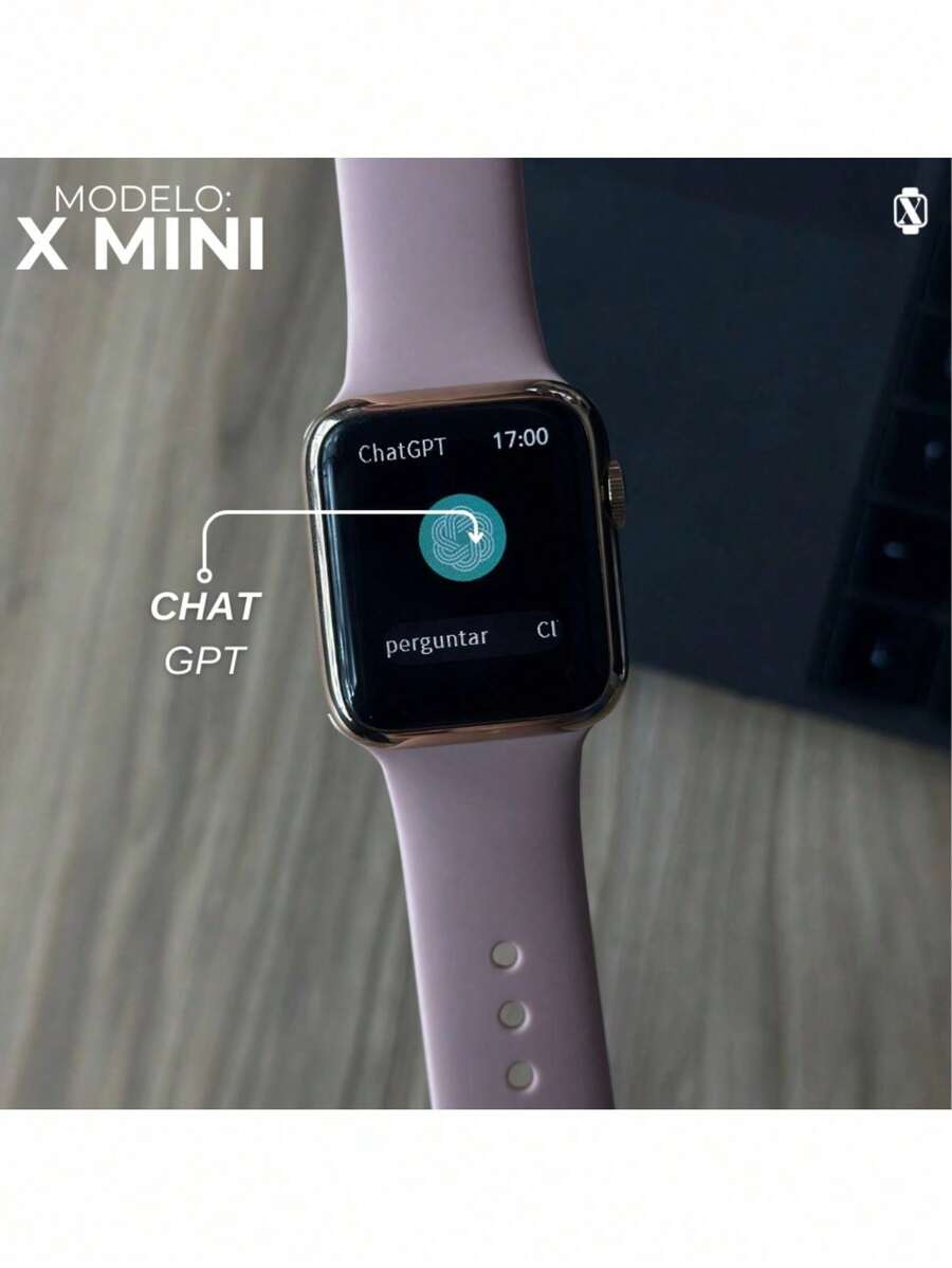 Smartwatch Watch X Mini 38mm Séries 10 Tela Amoled + Brinde | SHEIN Brasil