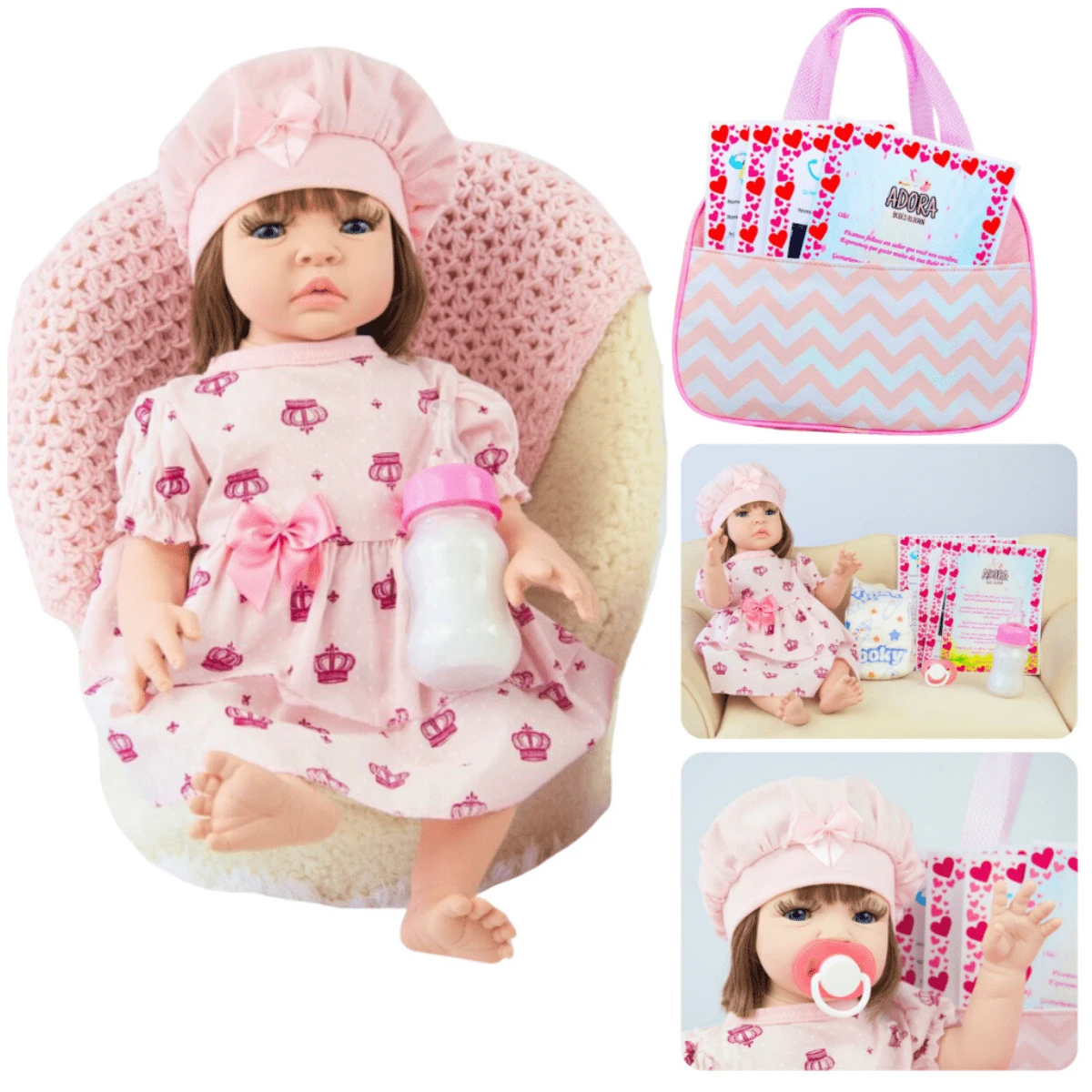 Reborn Baby Boy Realistic Doll 100% Original Silicone Can Take A Bath ...