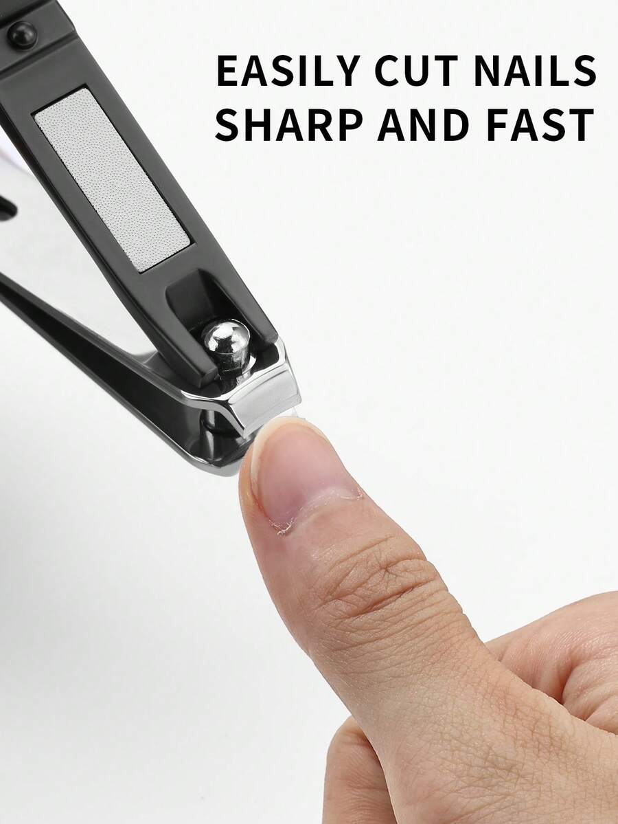 Stainless Steel Nail Clipper - Fine Cutting Prevents Nipping Finger ...