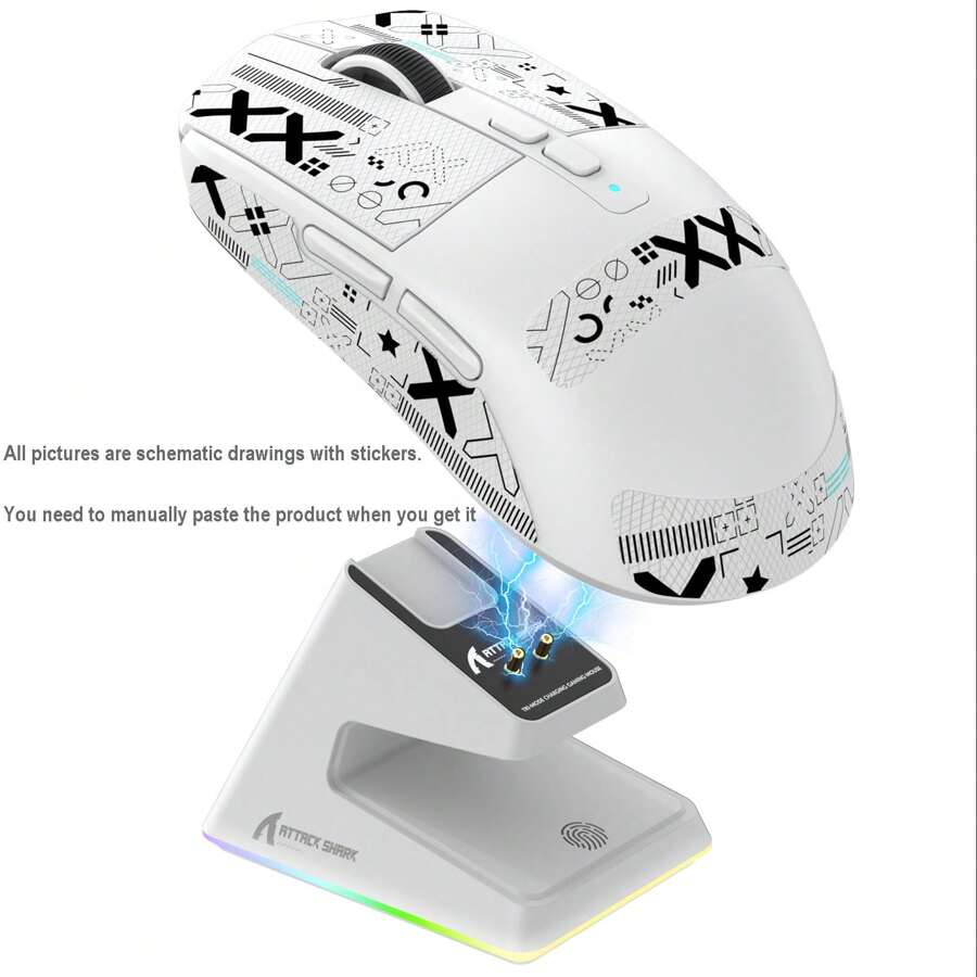 ATTACK SHARK X6 Superlight Wireless Gaming Mouse With Magnetic RGB ...