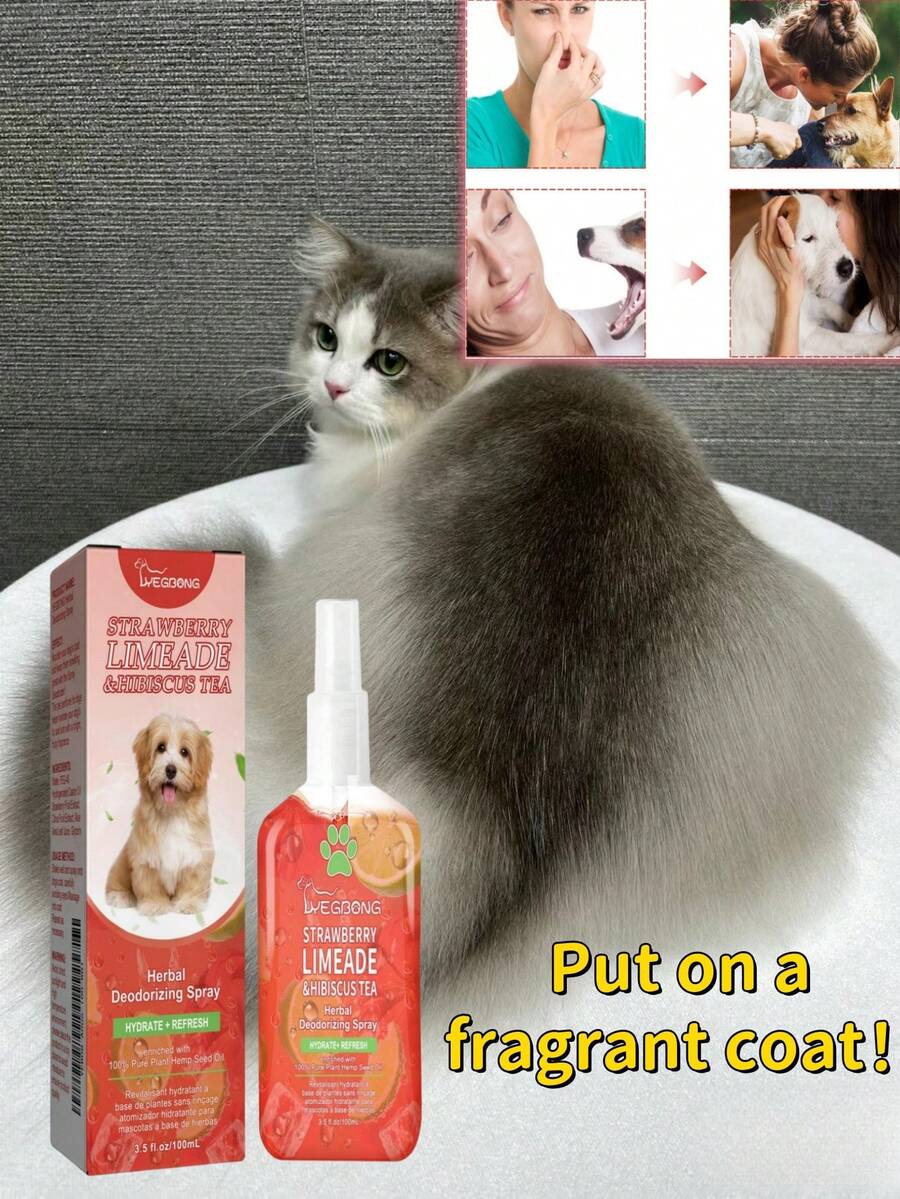 Pet Deodorant Spray Indoor Deodorant For Cats And Dogs, Deodorant For ...
