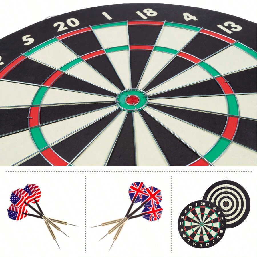 Trademark Games Paper Wound Dart Board Indoor Hanging Target Bullseye Game | SHEIN USA