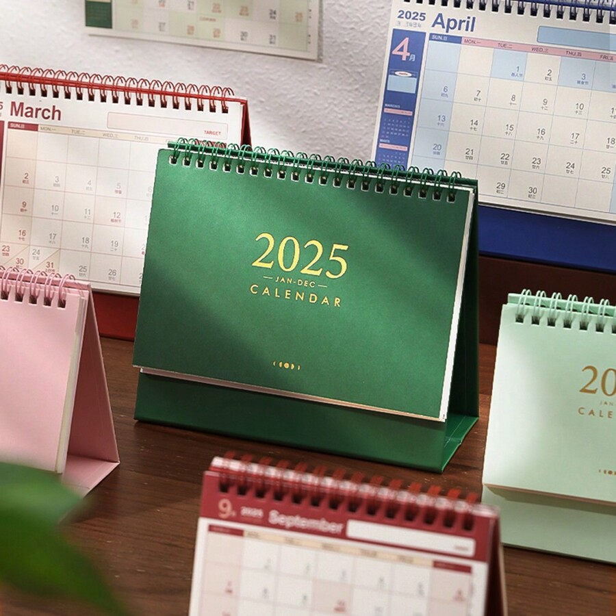 Calendário básico criativo 2024-2025, calendário de plano simples no ...