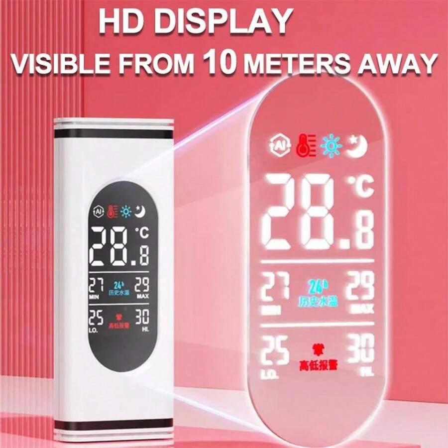 Fish Tank Thermometer High-Precision Aquarium Special Water Temperature ...