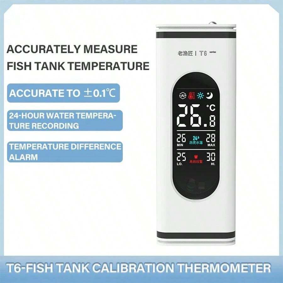 Fish Tank Thermometer High-Precision Aquarium Special Water Temperature ...