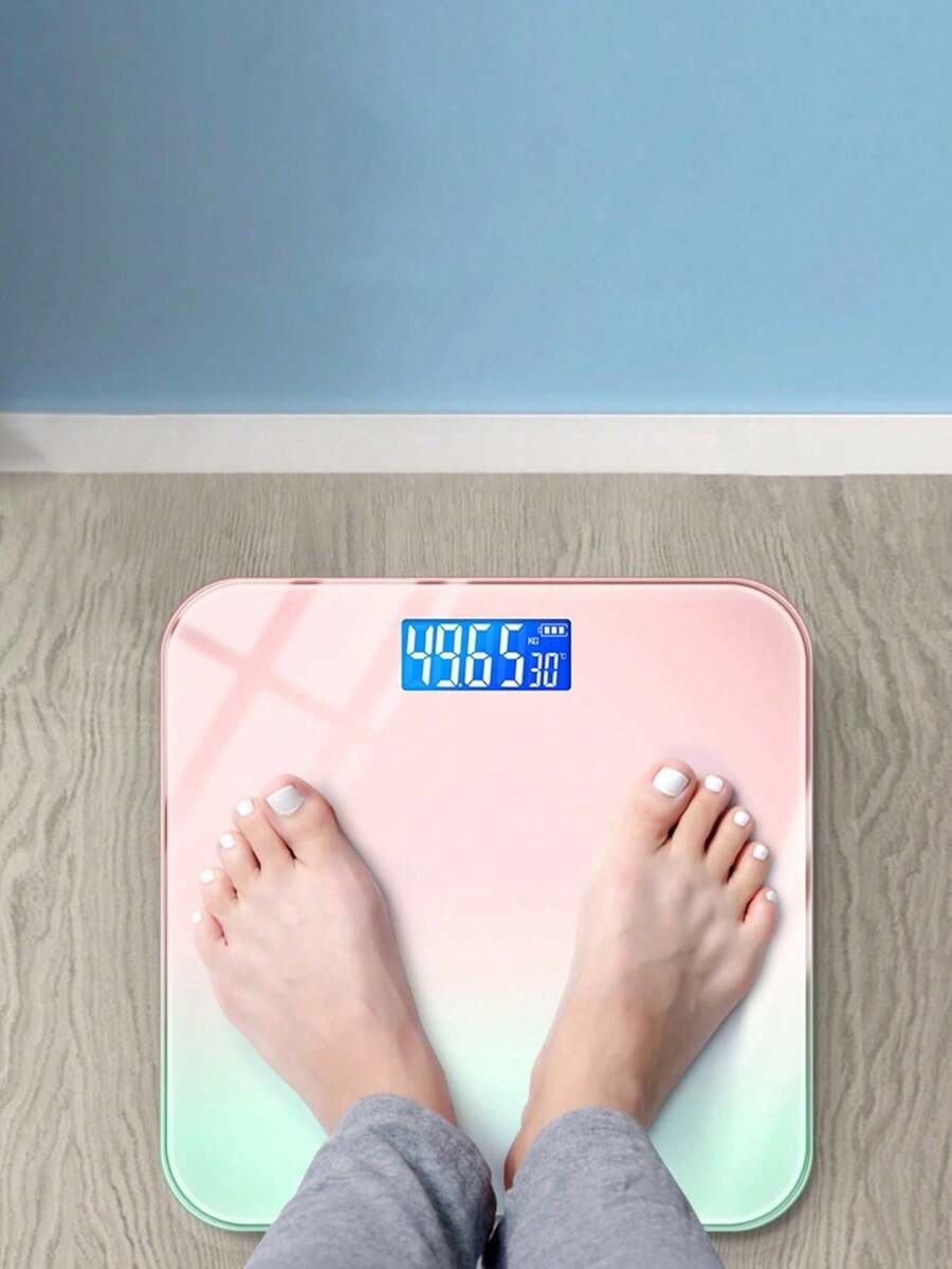 Digital Bathroom Scale, Highly Accurate Body Weight Scale With Lighted ...