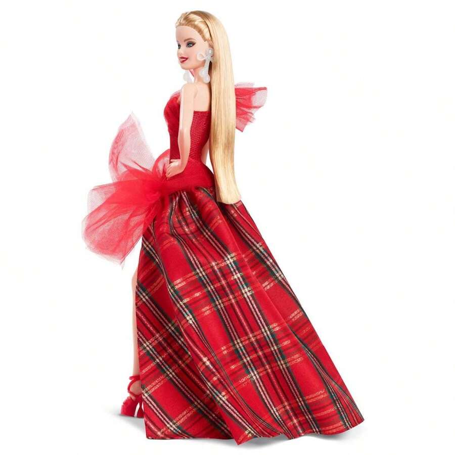 Mattel Barbie Signature Collection Doll In Red Plaid Dress (Mattel ...