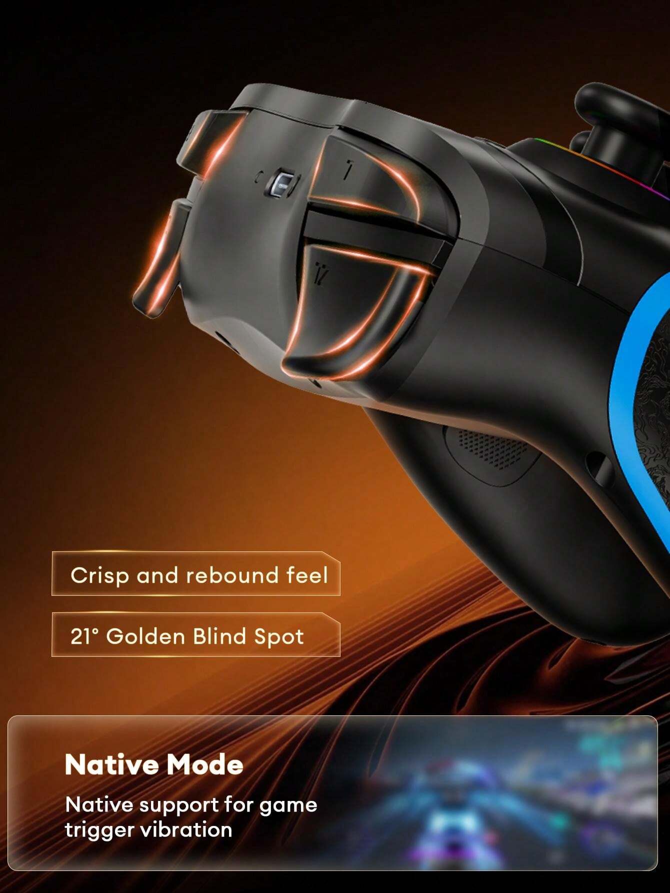 Lenov o Controller di gioco senza fili bianco S01, Controller per Switch/Steam, Vibrazione HD ...