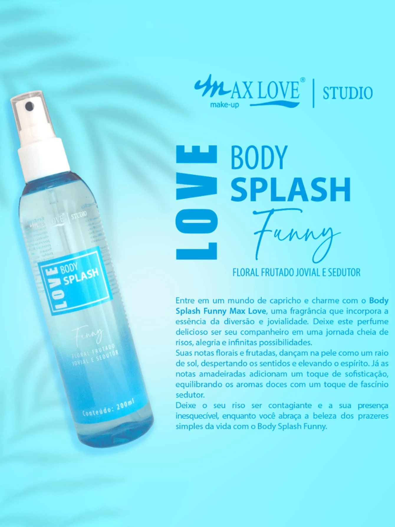 Body Splash Desodorante Corporal Colonia Paixão de verão Seduction ...
