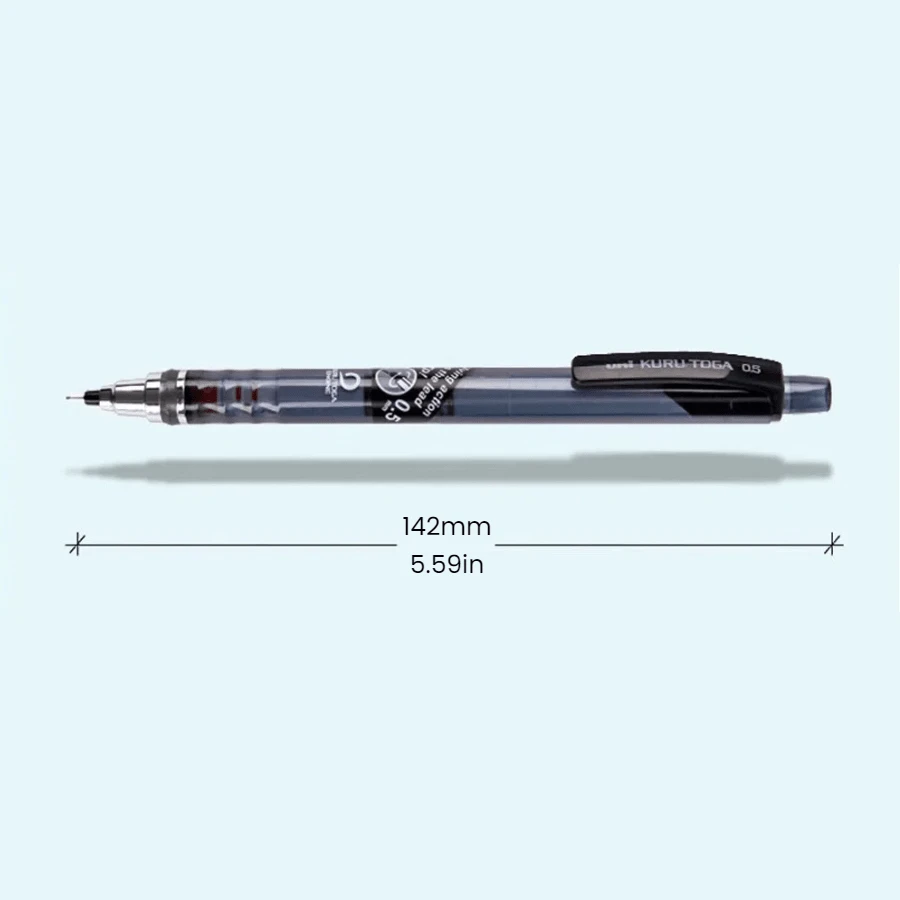 1 Pc Uni Mechanical Pencil M5-450T 0.5mm Kuru Toga Automatic Rotating ...