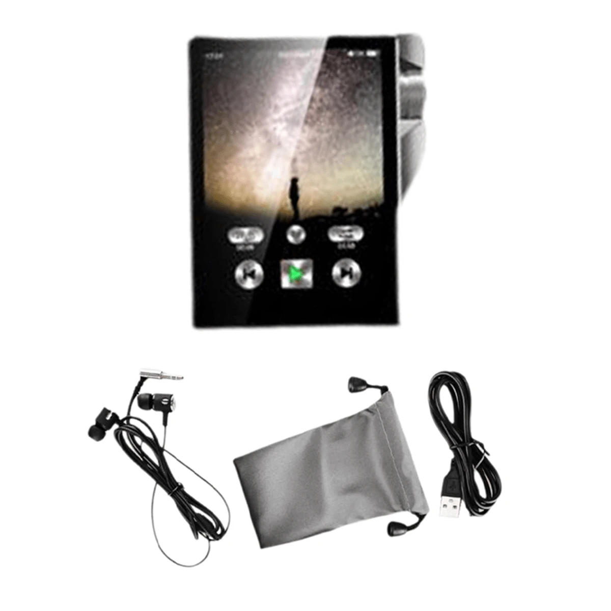 MP3 HiFi Audio Music Player DSD256 Decoding Audiophile Grade Hi-Res Lossless Bluetooth Touch ...