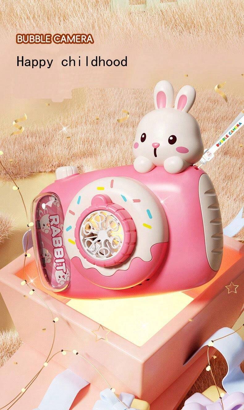 A Beautiful Bubble Machine, A Handheld Leak Free Electric Bubble Camera ...