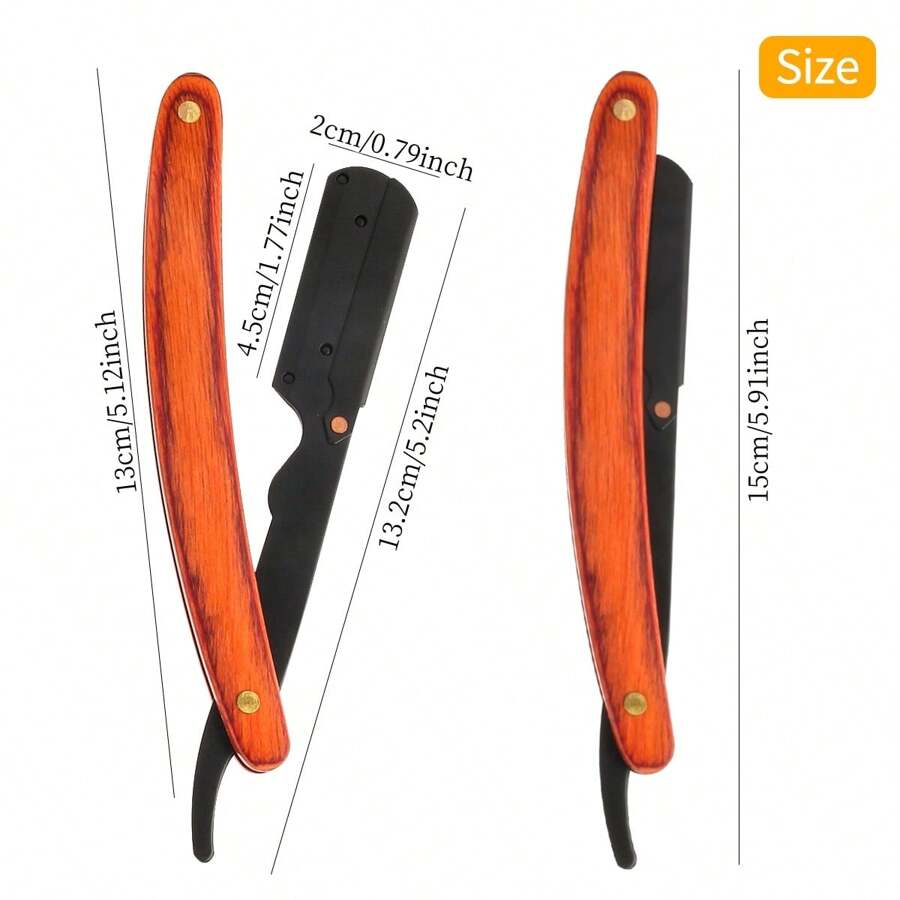 Men's Manual Shaver Folding And Changing Blade Shaving Knife Holder ...