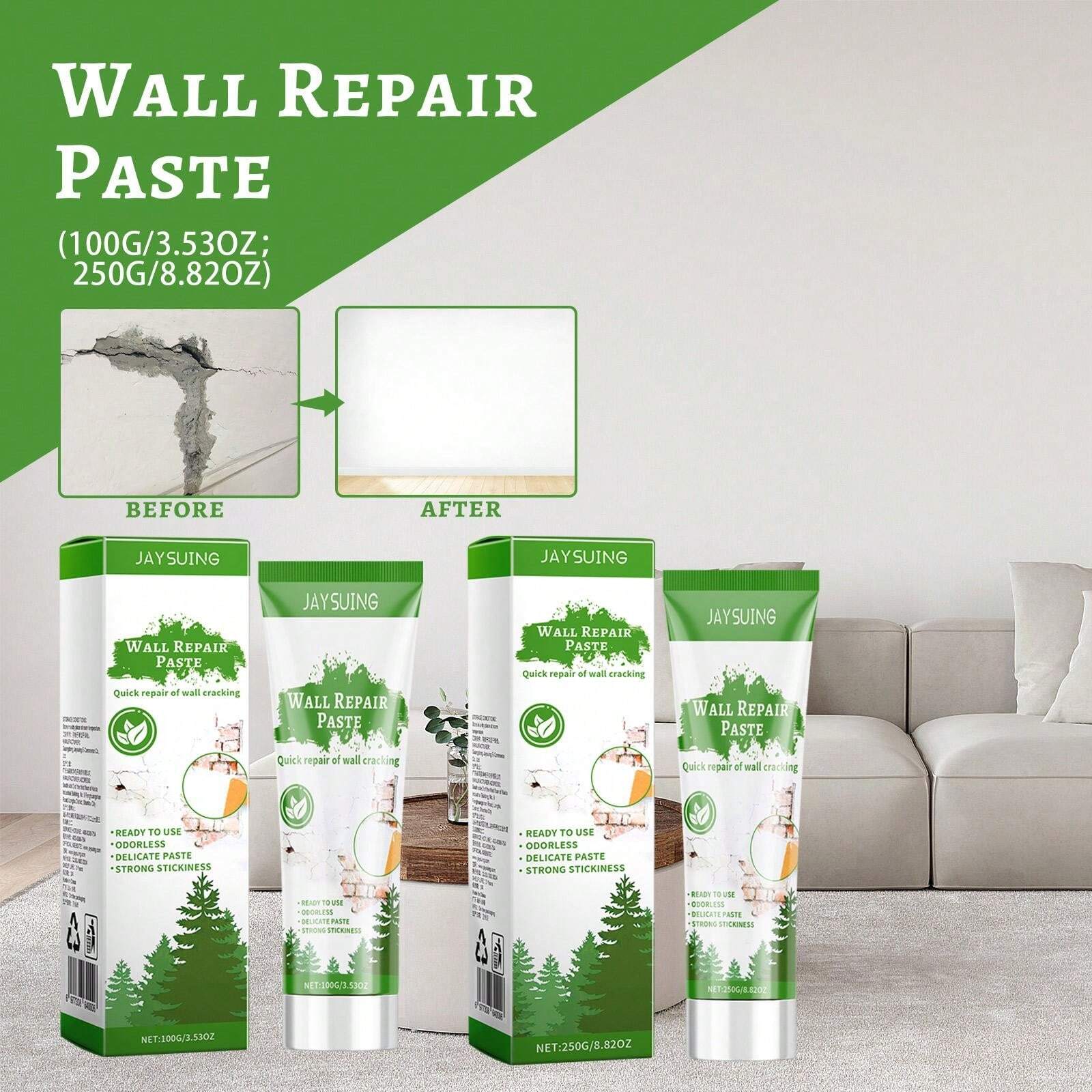 Wall Repair Putty Kit For Home Wall Surface Renovation, Waterproofing ...