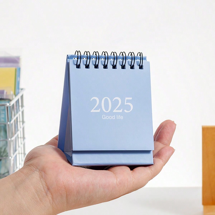 Mini Bureau Kalender 2024-2025 - Juli 2024 Tot Dec 2025 Kleine Bureau ...