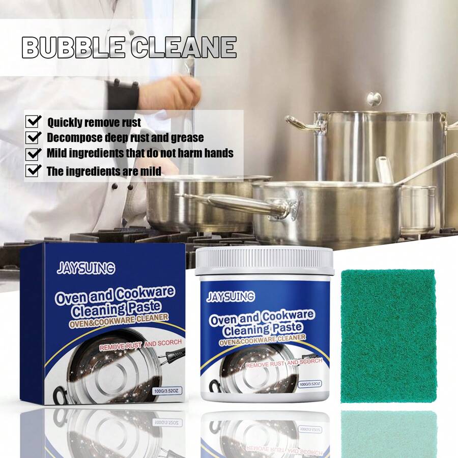 Multifunctional Strong Stainless Steel Cleaning Paste, Decontamination ...
