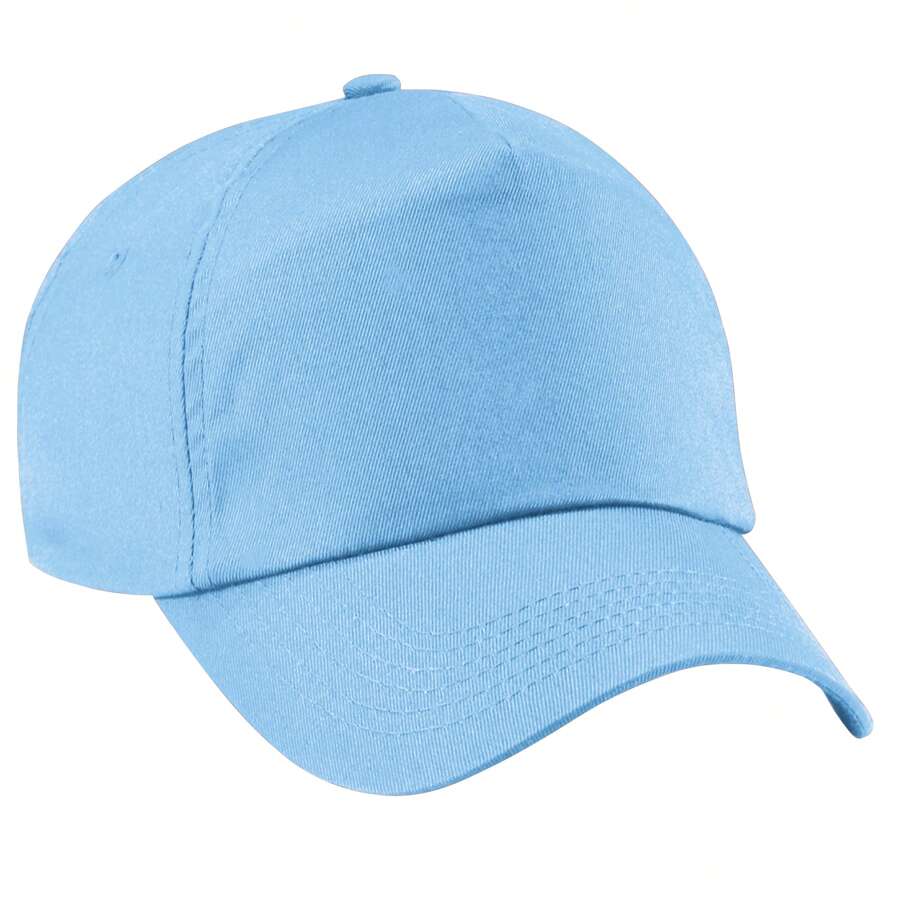 Beechfield Beechfield Plain Unisex Junior Original 5 Panel Baseball Cap ...