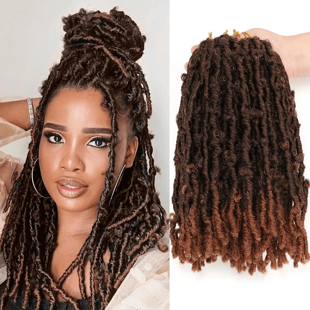 Butterfly Locs Crochet Hair 10/12/14 Inch, 1/6 Packs Pre Looped Crochet ...