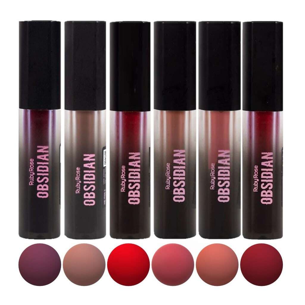 Batom Liquido Obsidian Ruby Rose | SHEIN Brasil