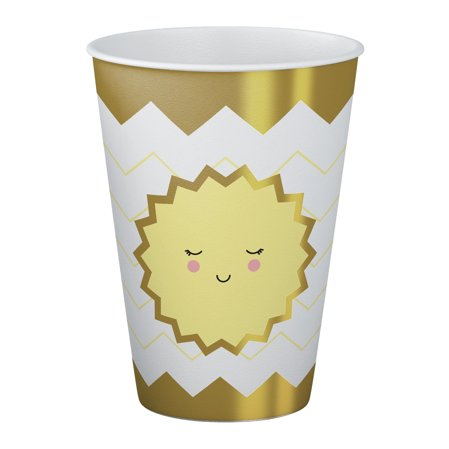 Kit 16 Pratos 16 Copos de Papel Festa Aniversário Solzinho | SHEIN Brasil