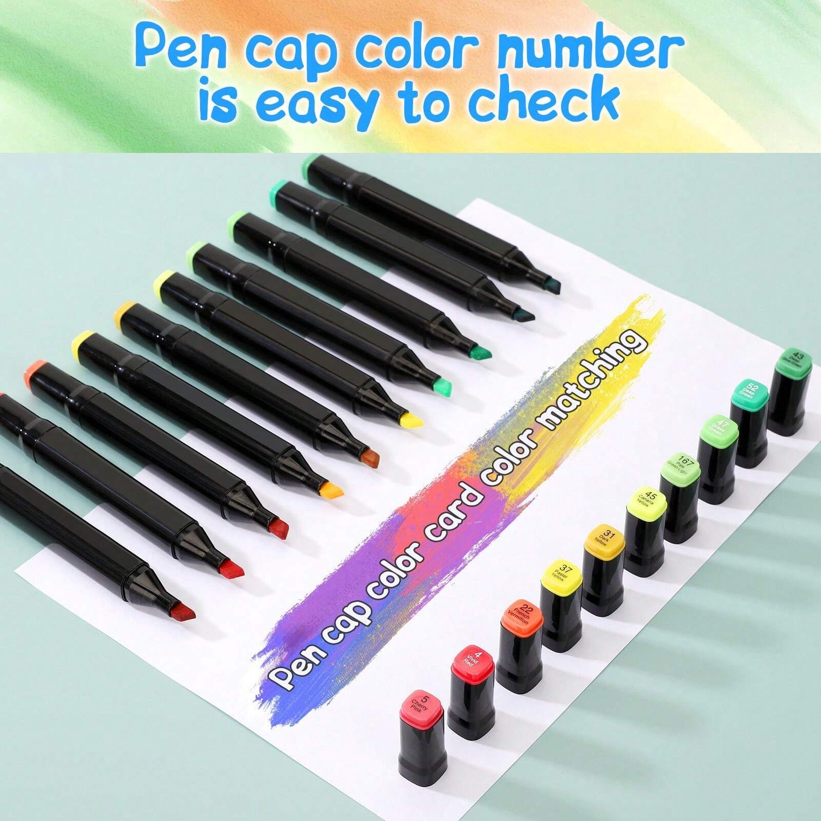 KALOUR 50 crayons de couleur néon de couleurs pour livres de coloriage ...