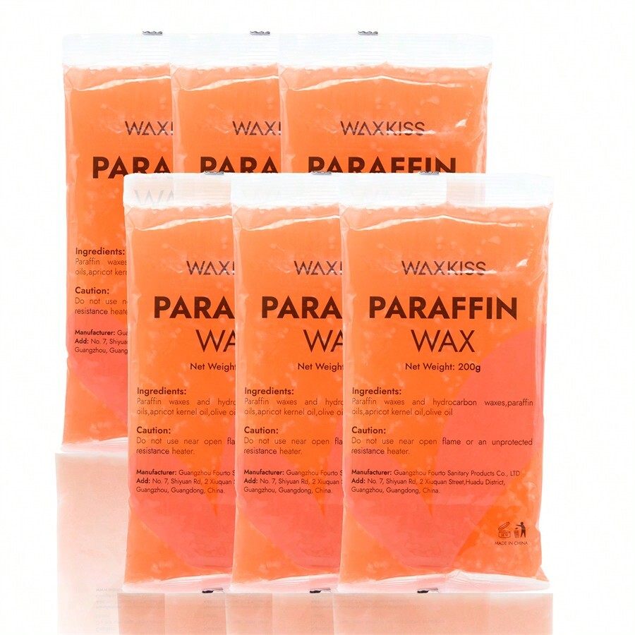 WAXKISS 6pcs Comfortable Moisturizing Paraffin Wax For Hand&Foot Smooth ...