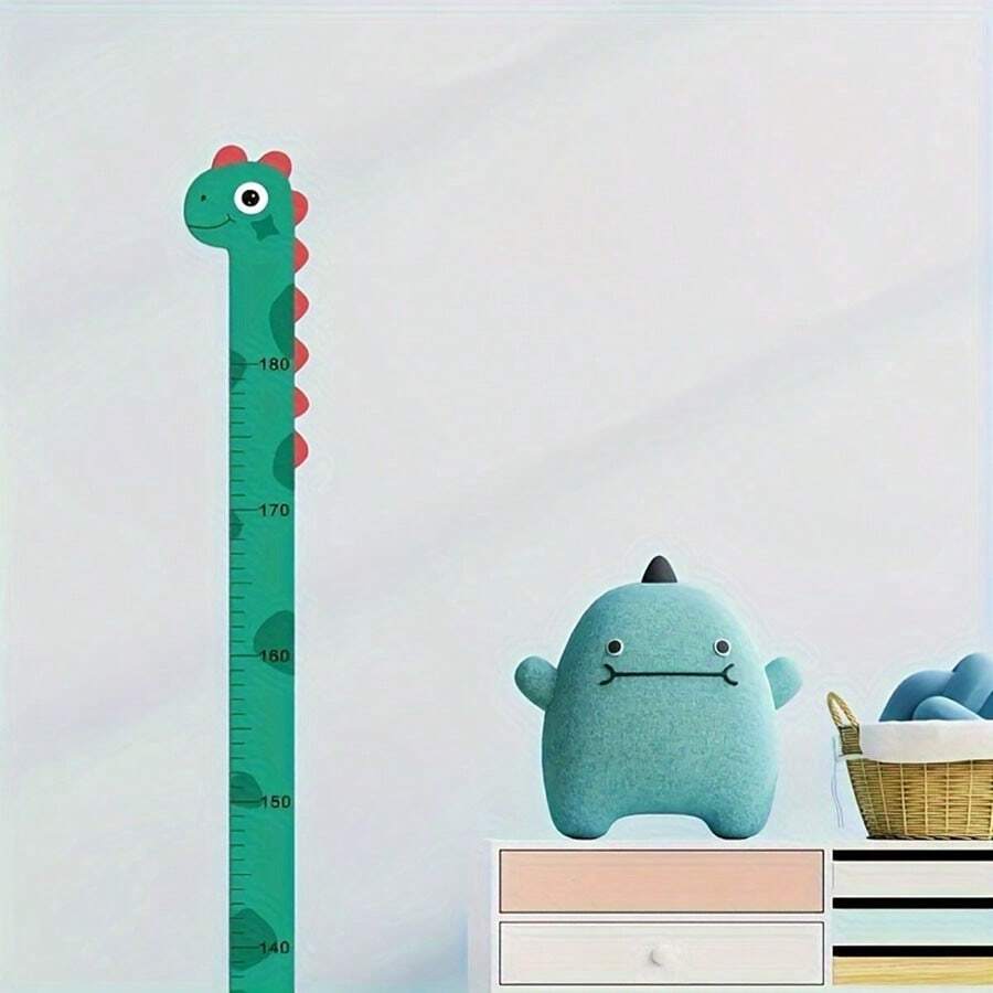 Height Ruler Measuring Tape Stickers Cartoons Wall Decal Growth Chart ...