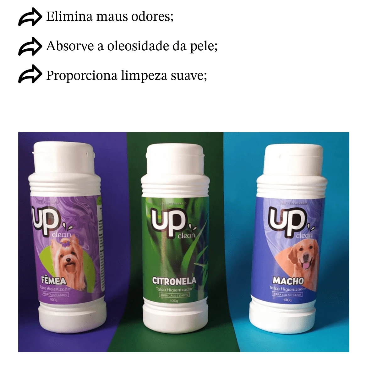 Scented Hygienic Talcum Powder For Dry Bathing Dogs And Cats Sanitizing ...