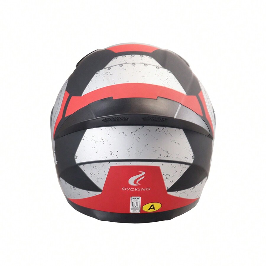 Motorcycle Helmet Autumn & Winter Retro Combination Helmet Full Face ...