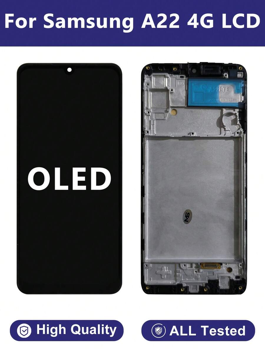 OLED Compatible With Samsung Galaxy A22 4G LCD A225 A225F A225M Display ...