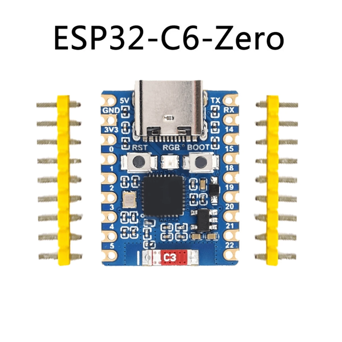 Esp32 Development Board Esp32 C6 Based On Esp32 C6fh4 Dual Processors 2 4ghz Wifi 6 And Bluetooth