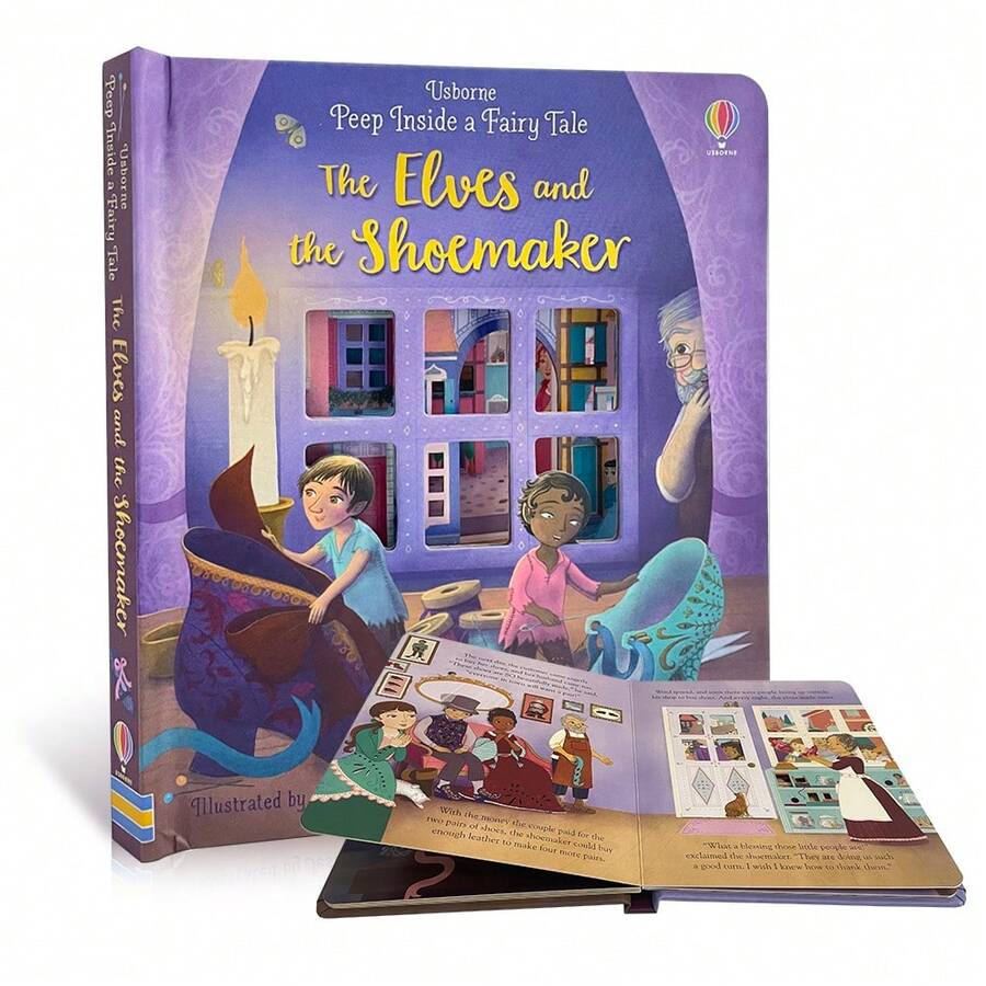Libro ilustrado en inglés "Asoma dentro de un cuento de hadas: Los ...