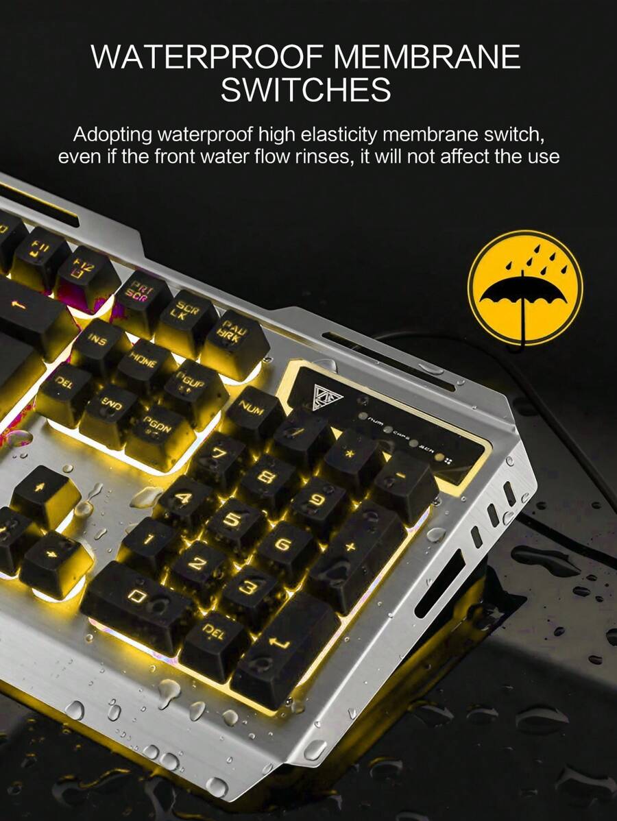 Usb Wired Gaming Keyboard Gamer Professional Mouse Set Led Gaming Mouse