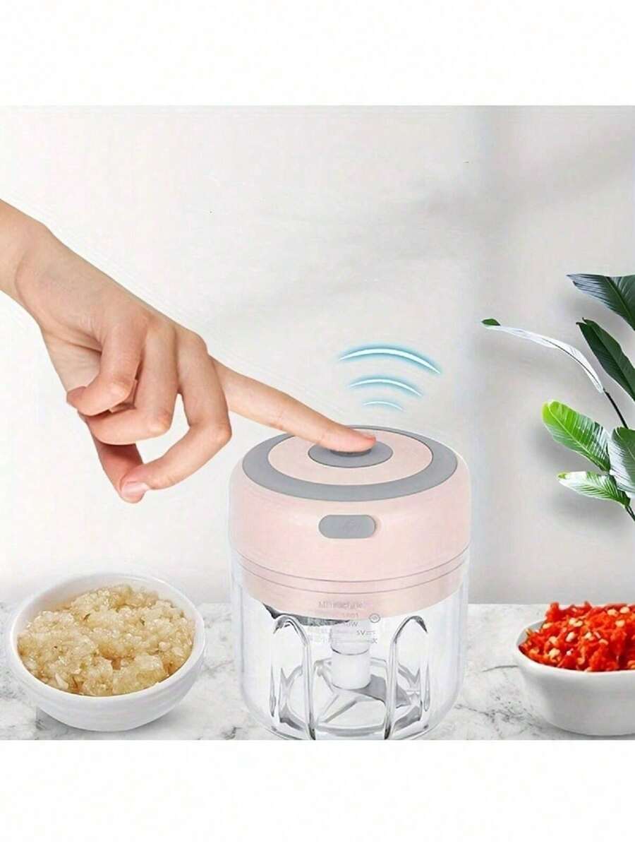 Garlic Mash Machine USB Charging, Electric Garlic Mash Machine Mini ...
