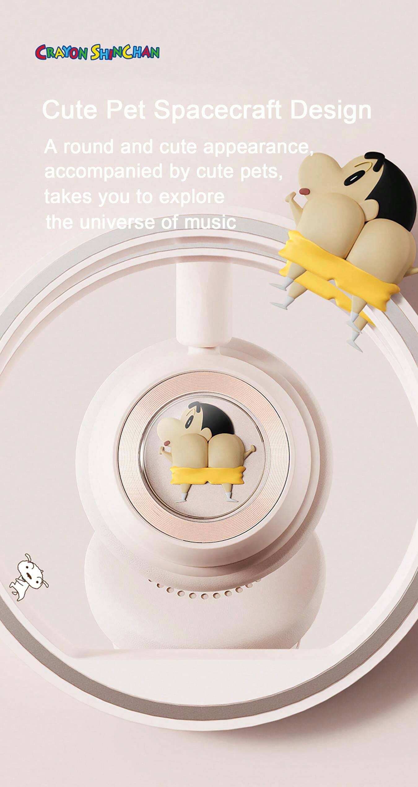 Crayon Shin Chan TV01 Wireless Headphones Headset Sport Headphone Game ...