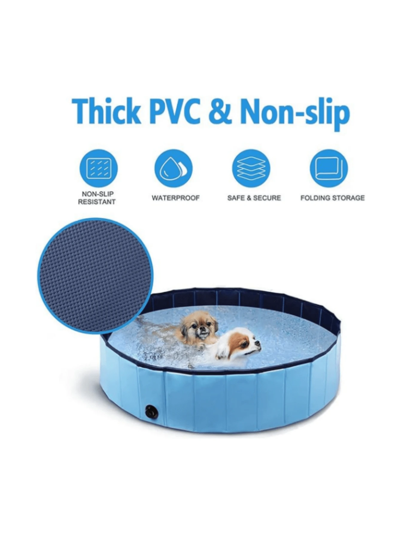 Dog Pool Dog Foldable Dog Pool Pet Pool Dog Pool Portable Suitable For ...